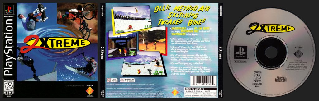 2xtreme - game-rave.com - PlayStation Collecting Web-Site