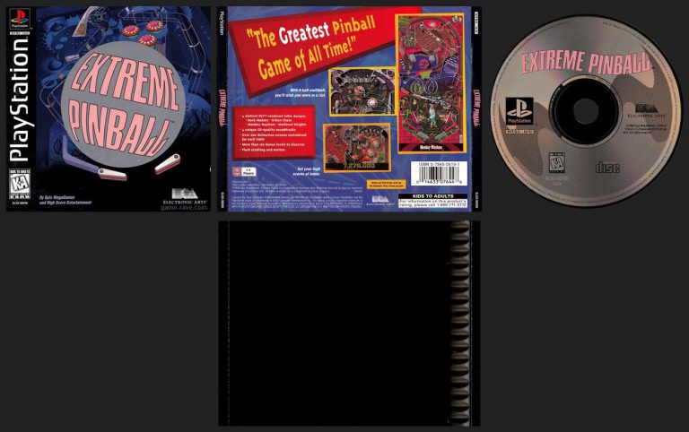 Extreme Pinball - game-rave.com - PlayStation Collector's Site