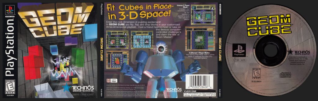 Geom Cube - game-rave.com - Every PlayStation Game