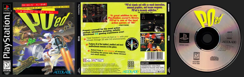 PO'ed - game-rave.com - Every PSX Long Box Game