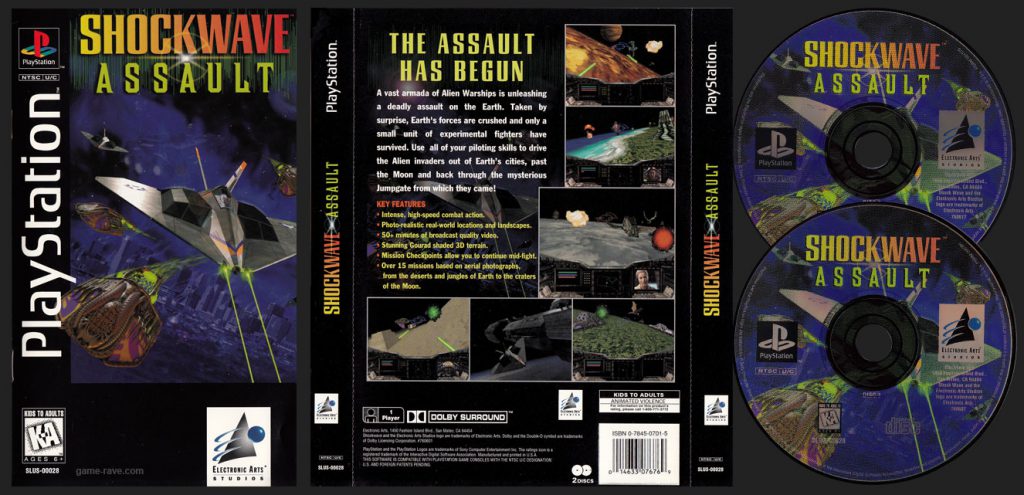 Shockwave Assault - game-rave.com - Every PlayStation Long Box Game