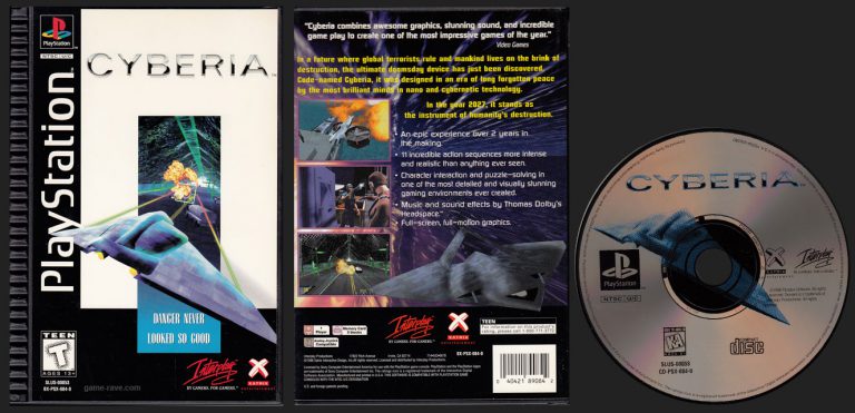 Cyberia - game-rave.com - PlayStation Collector's Site