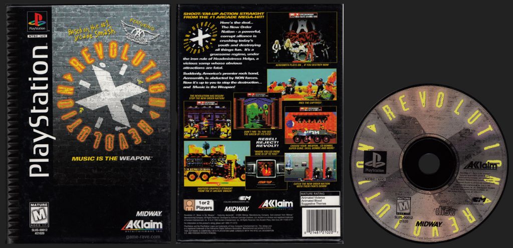 Revolution X - game-rave.com - Every Long Box Game for PlayStation