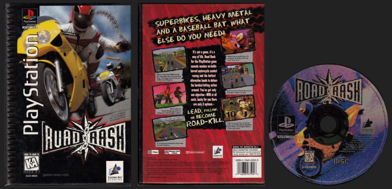 Road Rash - game-rave.com - Every Long Box PlayStation Game