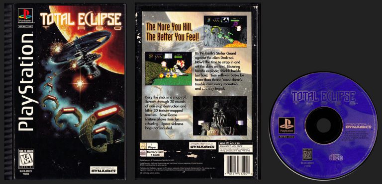 Total Eclipse Turbo - game-rave.com - Every PS1 Long Box Game