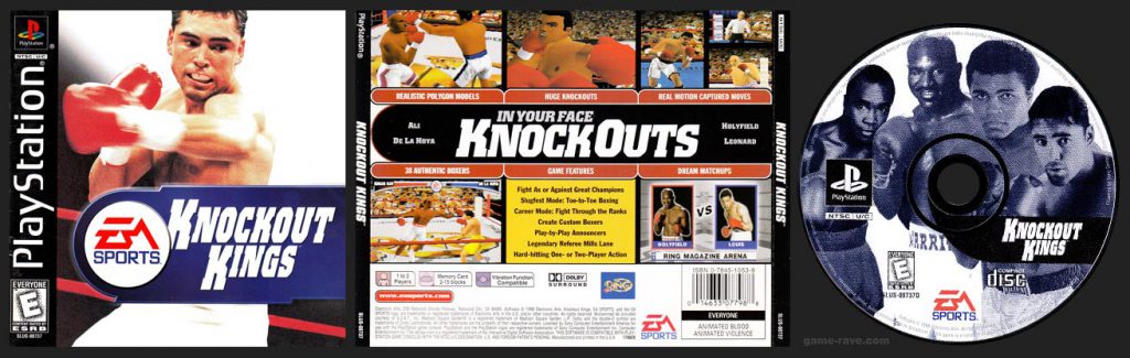 Knockout Kings - game-rave.com - PlayStation Collector's Site