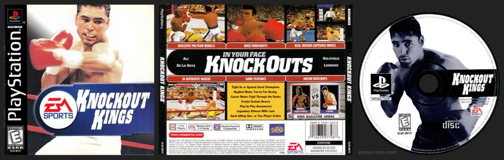 Knockout Kings - game-rave.com - PlayStation Collector's Site