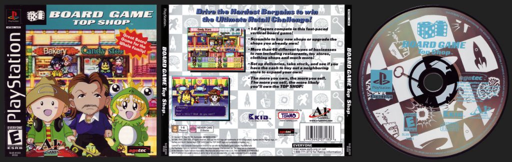Board Game: Top Shop - game-rave.com - PlayStation Collectors