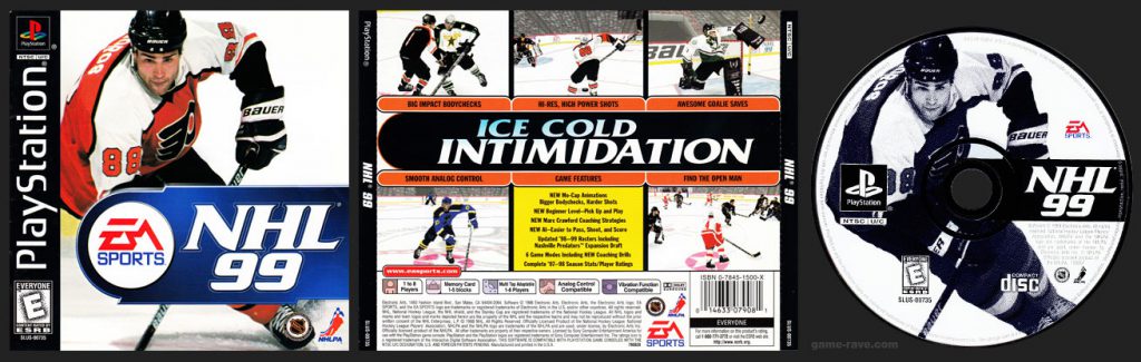 NHL 99 - game-rave.com - PlayStation Collector's Site