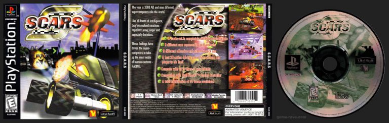S.C.A.R.S. - game-rave.com - PlayStation Collector's Site