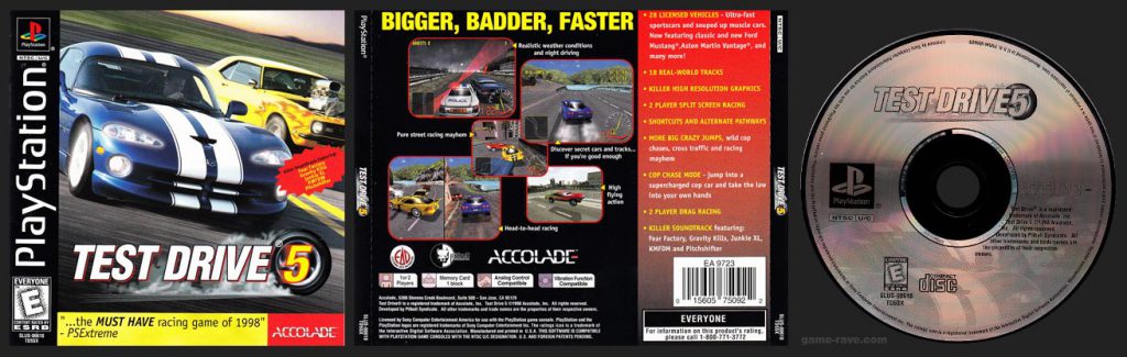Test Drive 5 - game-rave.com - PlayStation Collector's Site