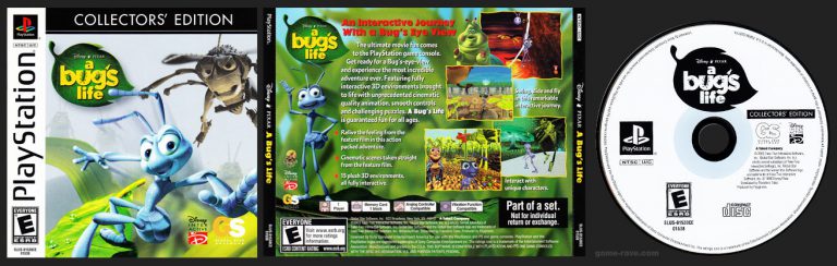 Disney / Pixar A Bug's Life - game-rave.com - Disney PlayStation Games