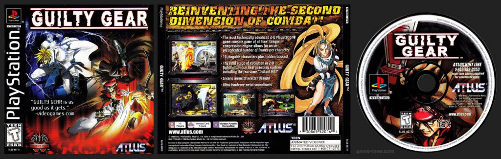 Guilty Gear - game-rave.com - PlayStation Collector's Site