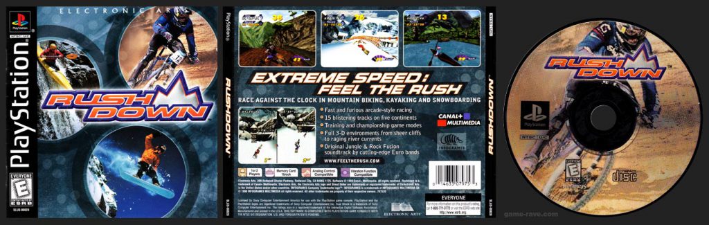 Rush Down - game-rave.com - Every PlayStation Game