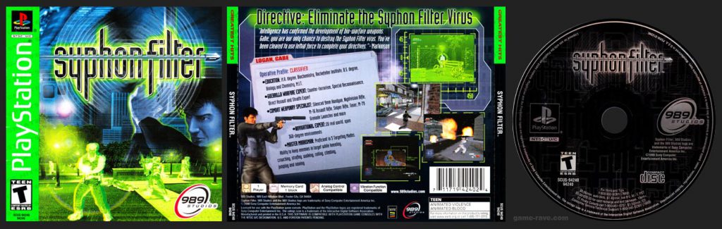 Syphon Filter - game-rave.com - Every PlayStation Game