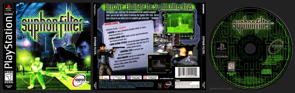 Syphon Filter - game-rave.com - Every PlayStation Game