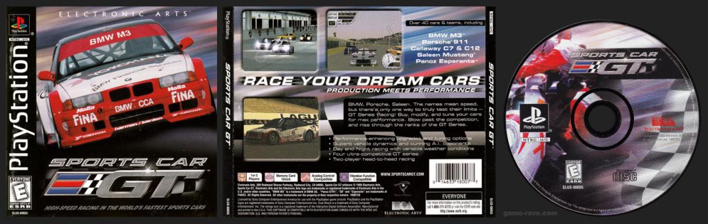 Sports Car GT - game-rave.com - Every PlayStation Game