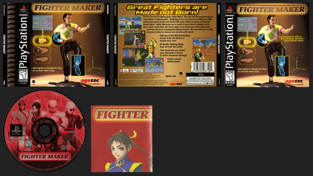 Fighter Maker - game-rave.com - Every PlayStation Game on one Site