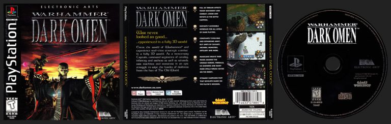 Warhammer: Dark Omen - game-rave.com - Every PlayStation game