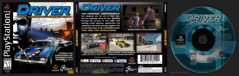 Driver - game-rave.com - Every PlayStation Driving Game