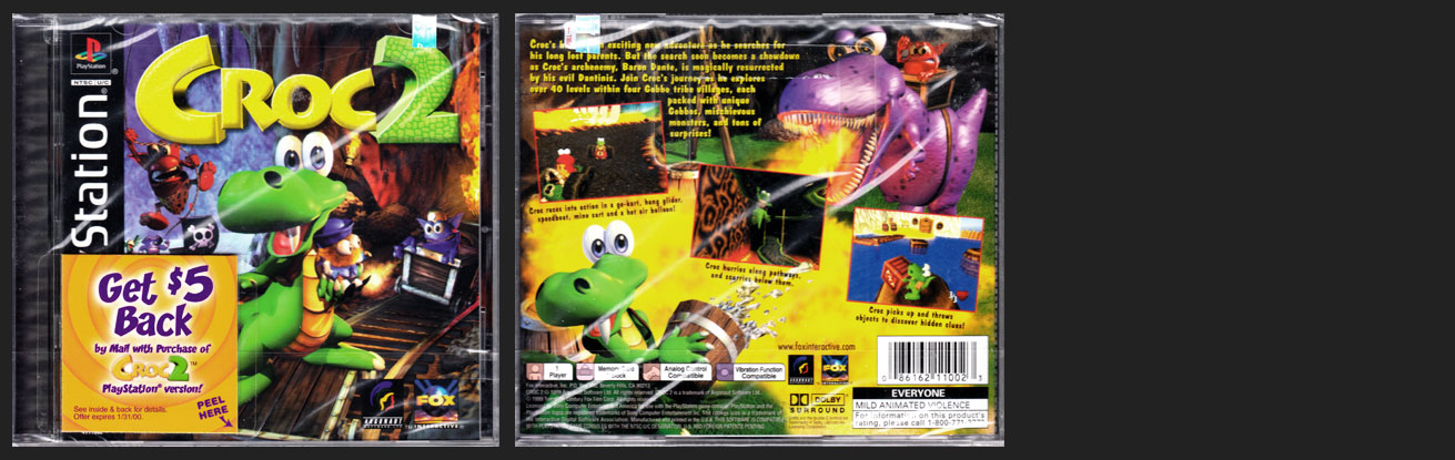Croc 2 - game-rave.com - Every PlayStation Game