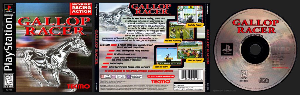 Gallop Racer - game-rave.com - Every PlayStation Game