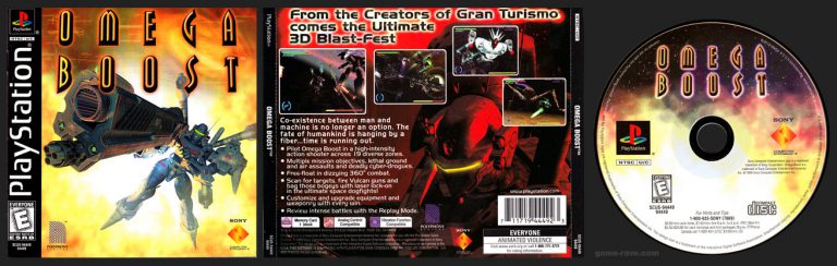 Omega Boost - game-rave.com - Every PlayStation Game Released