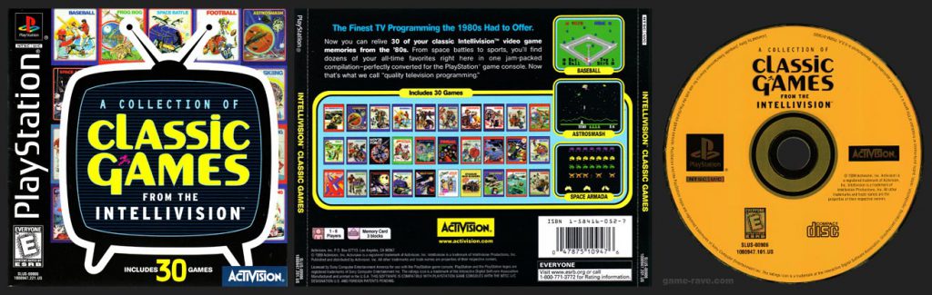 Classic Games From the Intellivision, A Collection of - game-rave.com