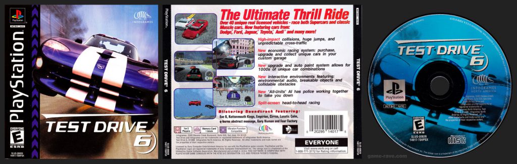 Test Drive 6 - game-rave.com - Every PlayStation Test Drive Game
