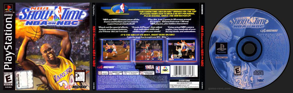 NBA Showtime: NBA on NBC - game-rave.com - PSX Basketball Games