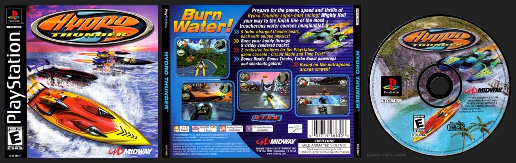 Hydro Thunder - game-rave.com - PlayStation Arcade Games