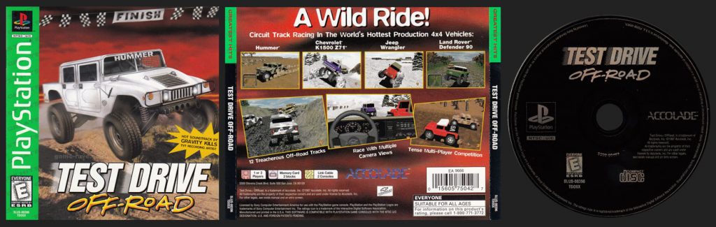 Test Drive Off-Road - game-rave.com - Every PlayStation Test Drive Game