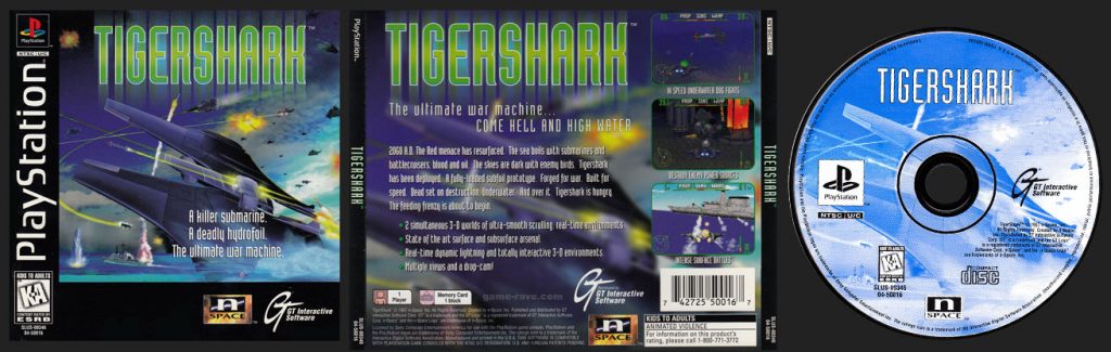 Tigershark - game-rave.com - Every PlayStation n-Space game