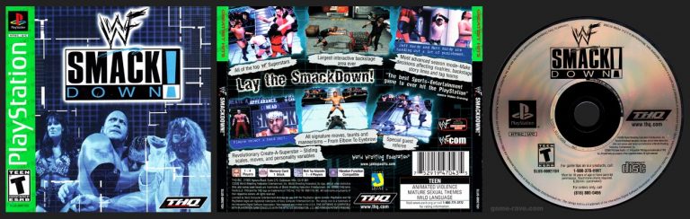 WWF Smackdown! - game-rave.com - PlayStation Wrestling Games