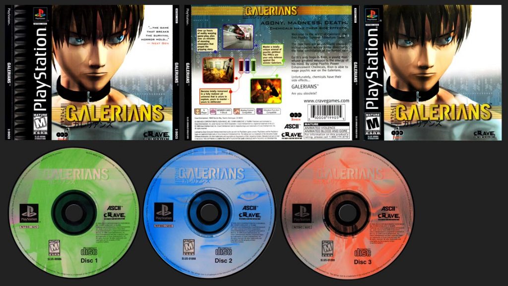 Galerians - game-rave.com - Survival Horror Games on PlayStation