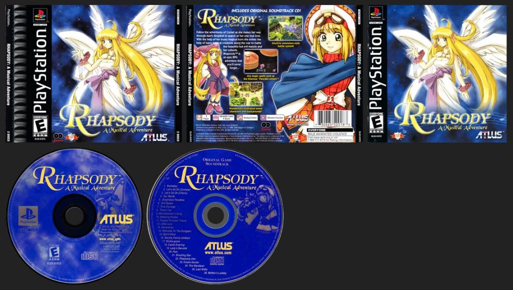 Rhapsody: A Musical Adventure - game-rave.com Atlus PlayStation Games