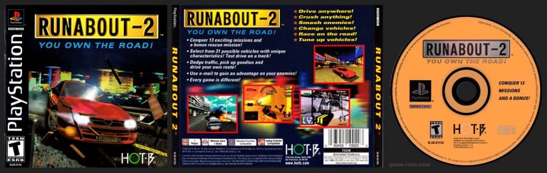 Runabout 2 - game-rave.com - Hot•B PlayStation Games