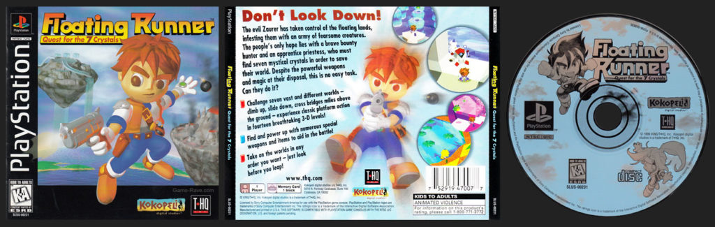 Floating Runner: Quest For The 7 Crystals - game-rave.com