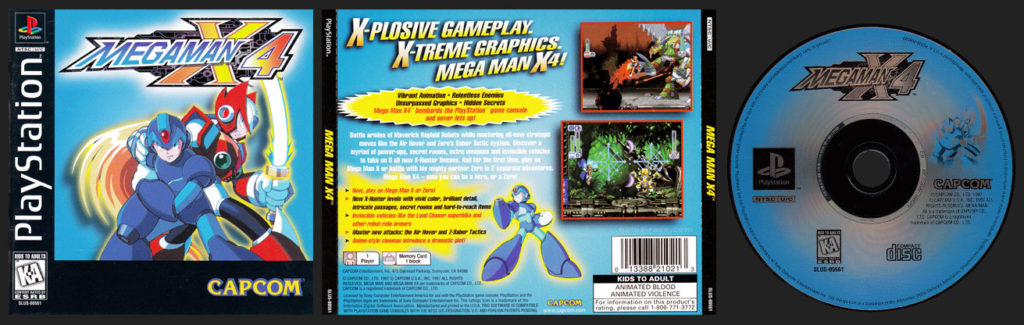 Mega Man X4 - game-rave.com - Capcom's Blue Bomber