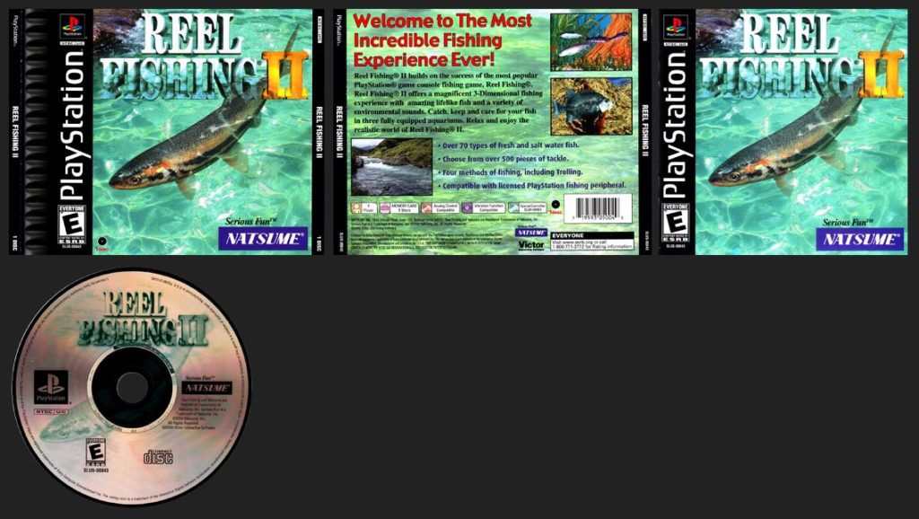 Reel Fishing II - game-rave.com - PlayStation Fishing Games