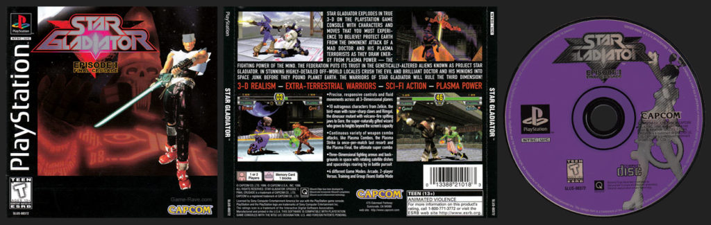 Star Gladiator - game-rave.com - Capcom Fighting Games