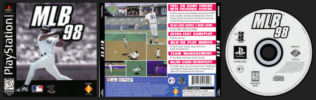 MLB 98 - game-rave.com - Baseball Games on PlayStation