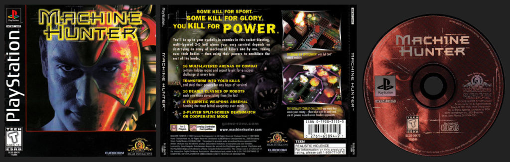 Machine Hunter - game-rave.com - Eurocom PlayStation Games