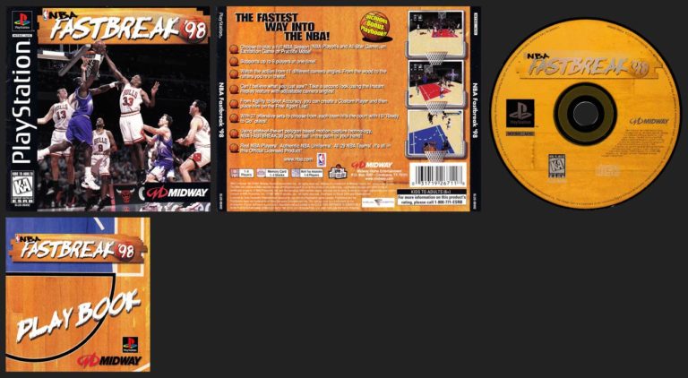 NBA Fastbreak '98 - game-rave.com - Basketball Games on PlayStation