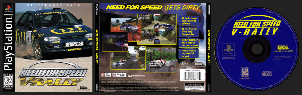 Need for Speed: V-Rally - game-rave.com - Rally Racing on PlayStation
