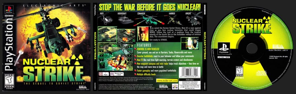 Nuclear Strike - game-rave.com - The Strike Series on PlayStation