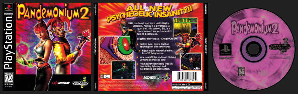 Pandemonium 2 - game-rave.com - Midway Games