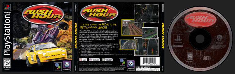 Rush Hour - game-rave.com - PlayStation Psygnosis Games