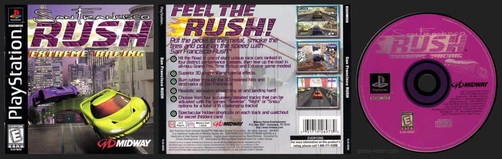 San Francisco RUSH: Extreme Racing - game-rave.com