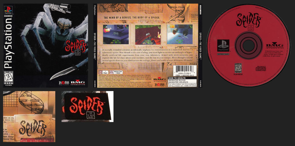 Spider - The Video Game - game-rave.com - Boss Game Studios Games